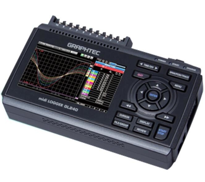 Midi logger GRAPHTEC GL240 GL-240 Portable temperature and humidity ...