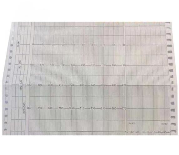 YOKOGAWA DENSHIKIKI KR-180 recorder chart paper V8104AH