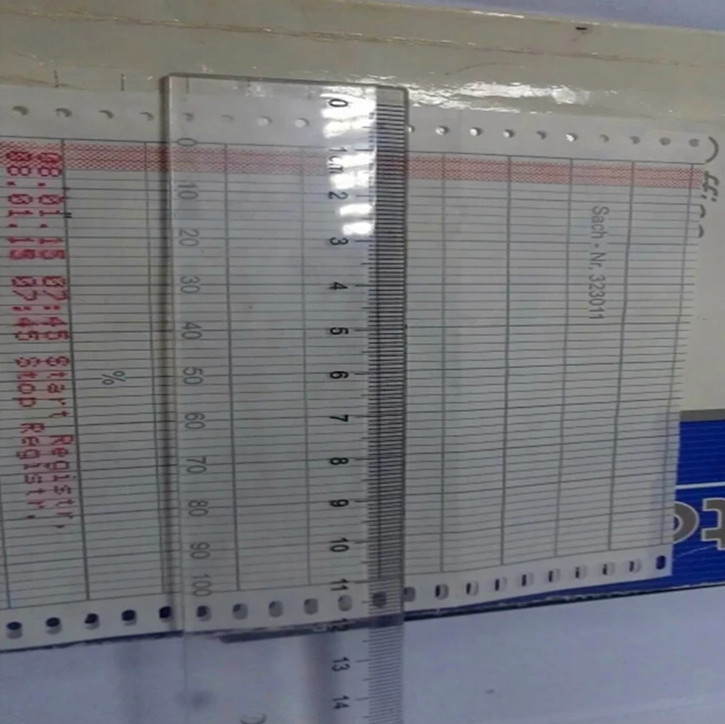 Chart paper KPC100-8050 for ABB CR100 PX100 PX600 P100M P100L 120mm ...