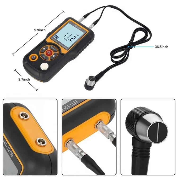 HTI HT-1200 Ultrasonic Thickness Gauge
